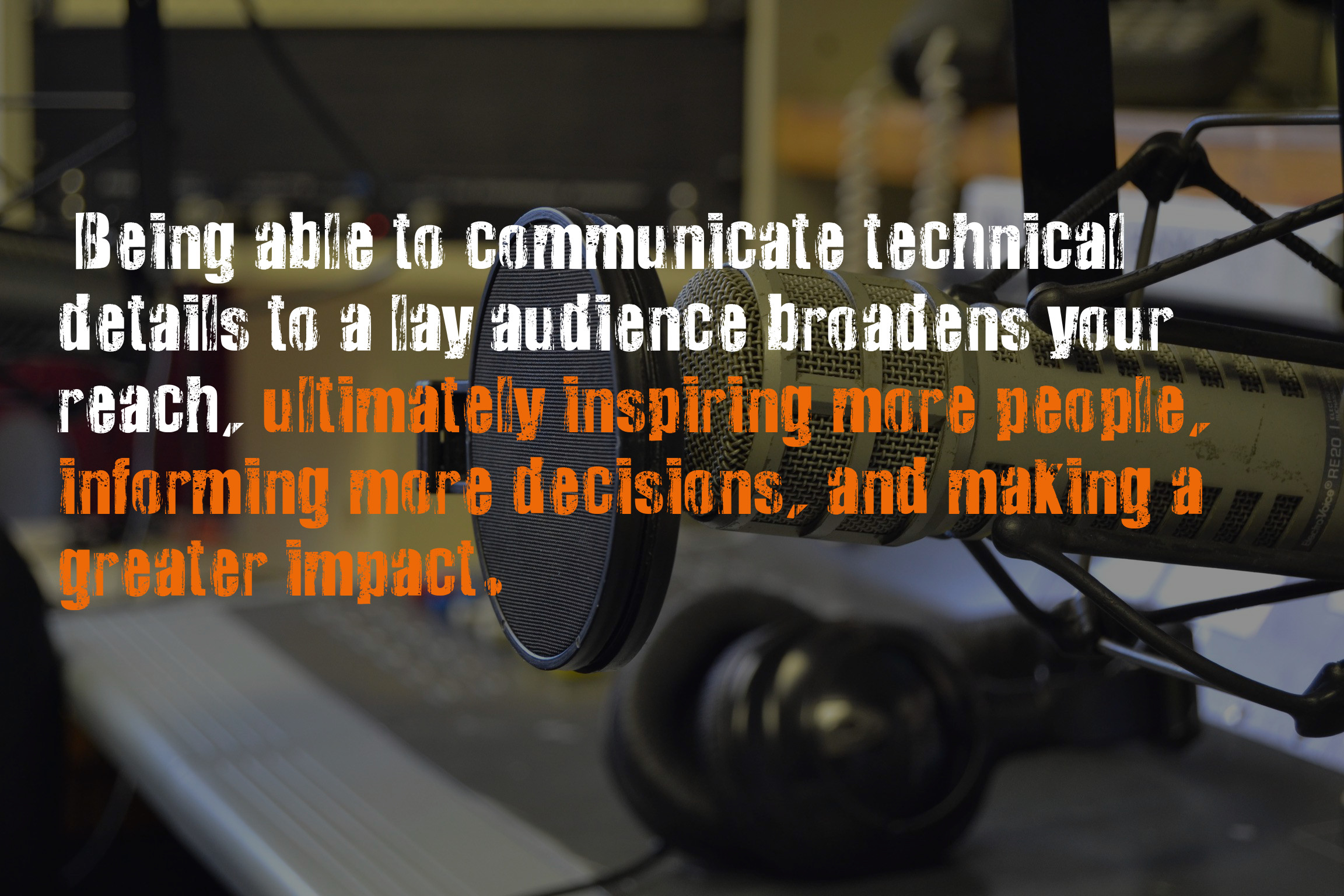 Part 1: four reasons to improve your #scicomm skills – SAYAS BLOG